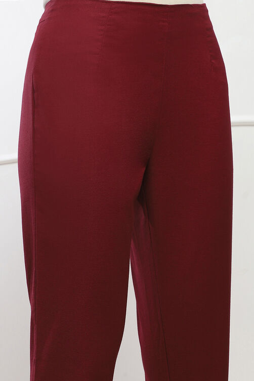 Towny Port Cotton Blend Narrow Pant