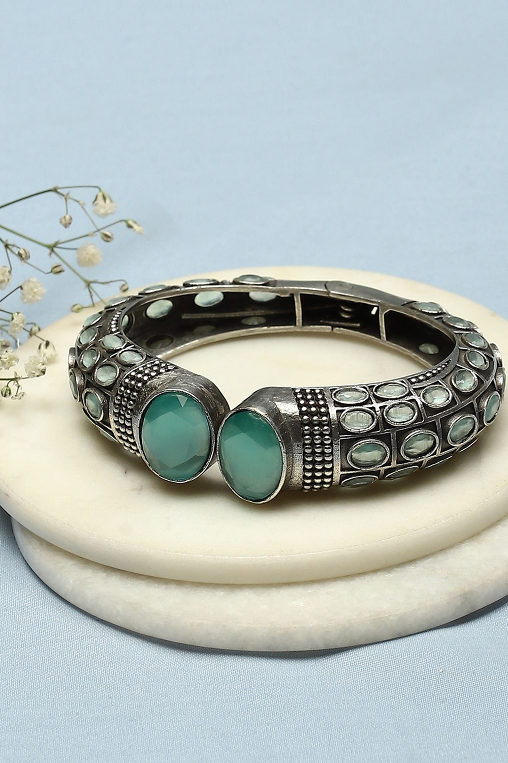 Mint Brass Bangles at Biba India